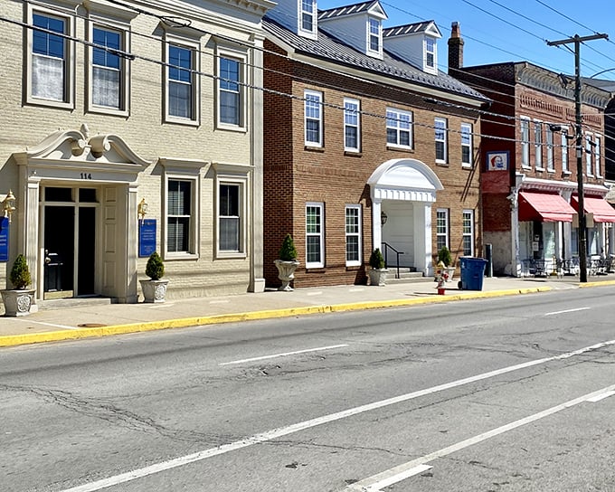 Danville's historic downtown buildings stand like well-dressed gentlemen at a garden party, their classic facades telling stories of generations past.