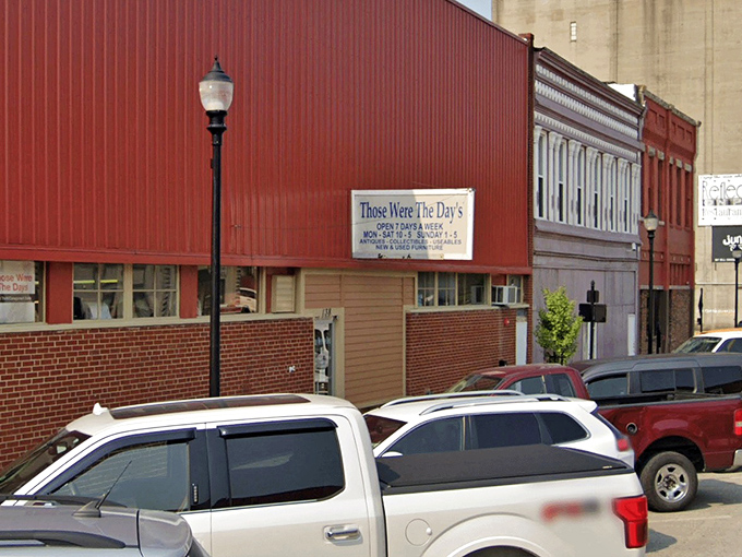 The unassuming exterior of Those Were the Days beckons from downtown Warrensburg, its vintage sign promising treasures that would make Indiana Jones swap his fedora for a shopping basket.