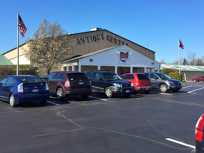 The unassuming exterior, fronted by a wide parking lot packed with cars, hides a universe of treasures inside&mdash;like stumbling upon Narnia disguised as a bustling barn in Springfield.