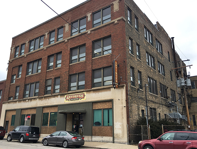 The unassuming brick exterior of Antiques on Pierce belies the wonderland of treasures waiting inside this Milwaukee landmark.