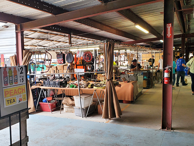 Treasure hunting under tin roofs&mdash;where overhead fans keep the bargain-seeking blood cool while the thrill of discovery heats up.