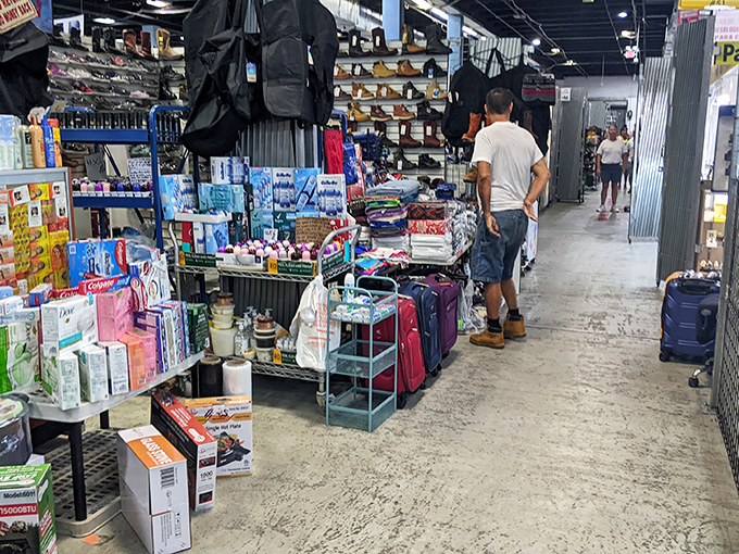 Narrow aisles packed with treasures await the intrepid bargain hunter. This isn't your grandmother's antique mall&mdash;it's retail archaeology with fluorescent lighting.