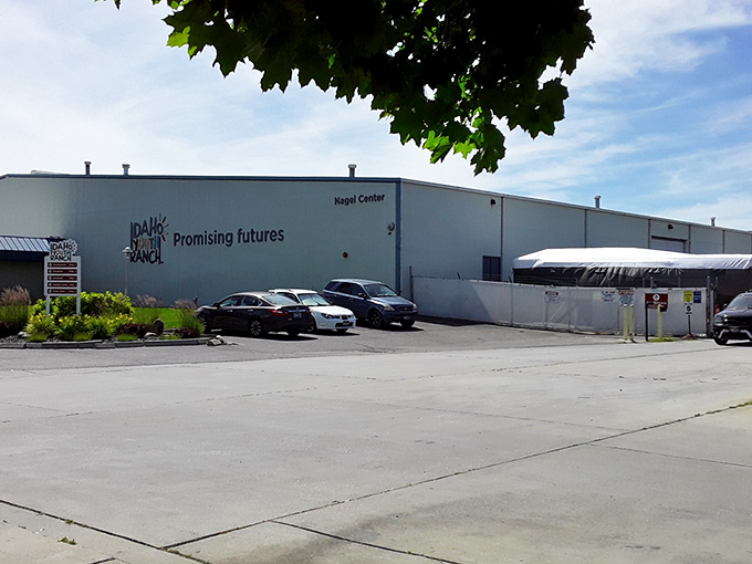 The unassuming exterior of Idaho Youth Ranch's Nagel Center promises treasures within &ndash; like finding a speakeasy behind a laundromat door.