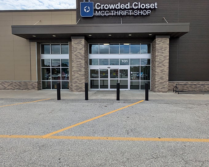 The modern facade of Crowded Closet hides a treasure trove within&mdash;proof that appearances can be deceiving, and the best finds often come from the most unassuming places.