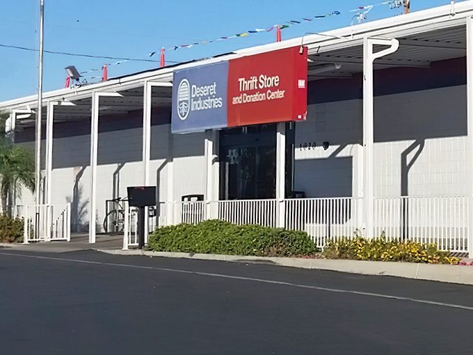 Another angle of thrift paradise headquarters&mdash;where your wallet gets a vacation while your home gets a makeover.