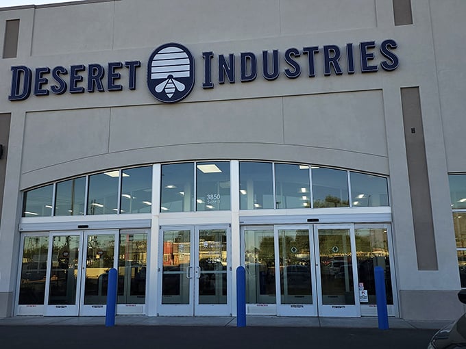 Those iconic blue letters spell salvation for budget-conscious shoppers and treasure hunters alike. The thrill begins at these doors!