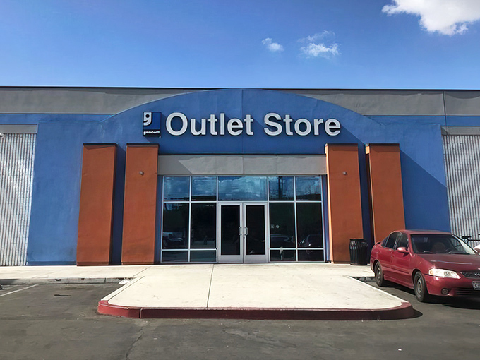 Like a portal to another dimension of shopping, the entrance beckons with promises of discoveries that transcend typical retail experiences.