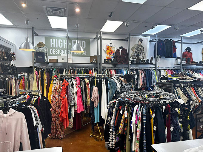 The "High-End Designer" section isn't just a fancy name&mdash;it's a promise kept. Where else can you find runway-worthy pieces without needing a Hollywood salary?