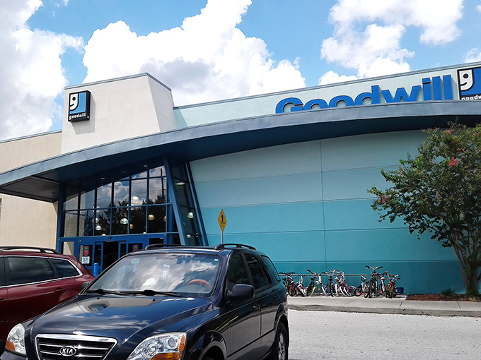 Not all treasure chests are buried underground&mdash;this one's hiding behind those bright blue doors, waiting for savvy shoppers to discover its bounty.