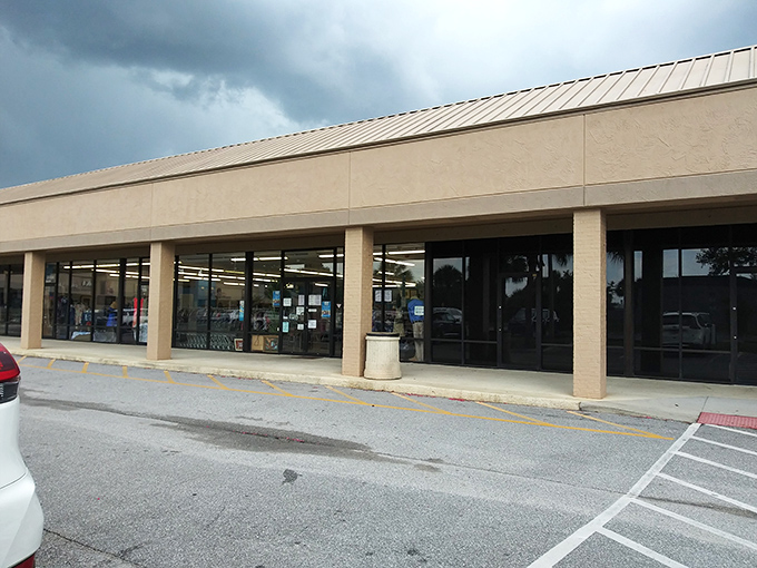 The unassuming exterior hides a treasure trove that'll make your furniture-hunting heart skip several beats.