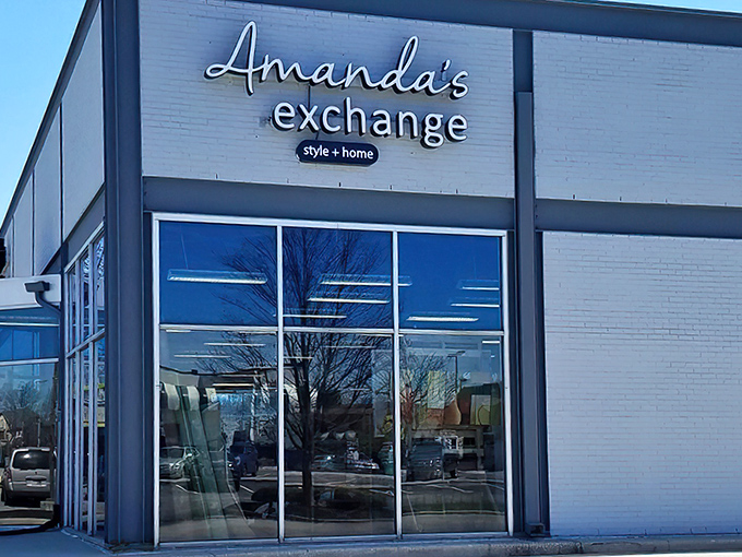 The storefront whispers "style + home" but screams "your wallet will thank you later!"