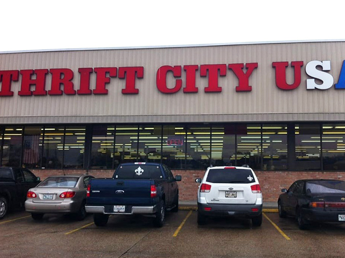 That storefront glow means one thing &mdash; bargain hunters, get ready. Inside Thrift City USA, every aisle is a jackpot waiting to happen.