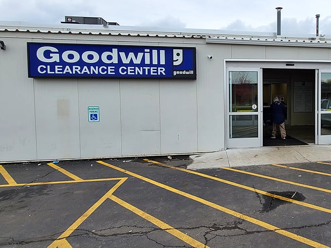 The unassuming exterior of Rochester's Goodwill Clearance Center hides a treasure trove within. Like a speakeasy for bargain hunters, you need to know what awaits inside.