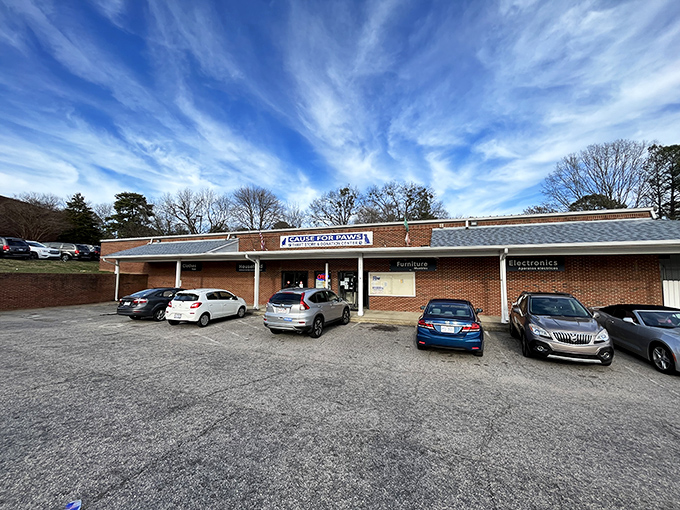Don't let the modest fa&ccedil;ade fool you &ndash; behind these doors lies a bargain hunter's paradise where your next favorite outfit is patiently waiting.