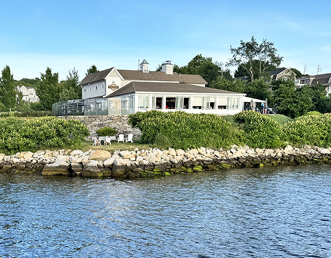 Perched like a postcard come to life, the Boat House embraces the Sakonnet River with its classic New England charm and picture-perfect setting.