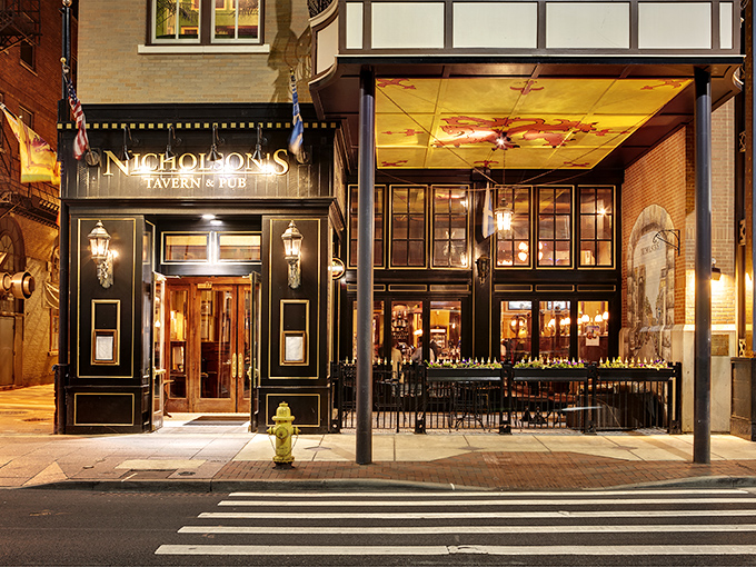 This is what happens when British tradition meets Cincinnati craftsmanship - pure gastropub perfection.