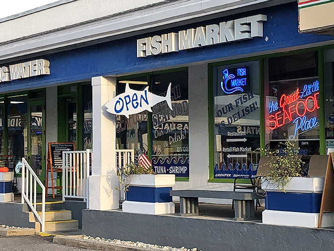 The unassuming storefront that launches a thousand seafood pilgrimages. Like finding a treasure chest disguised as a strip mall tenant.