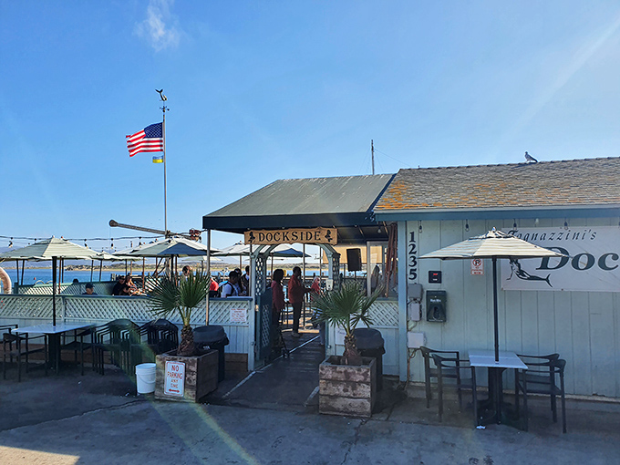A slice of seafood paradise on Morro Bay's waterfront, where live music and ocean breezes create the perfect backdrop for your chowder-fueled happiness.