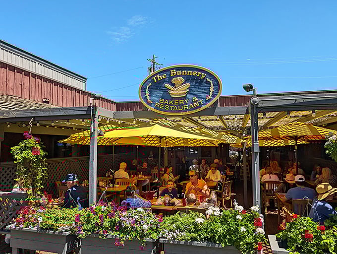The yellow umbrellas at The Bunnery aren't just for show&mdash;they're beacons guiding hungry travelers to breakfast nirvana in downtown Jackson.