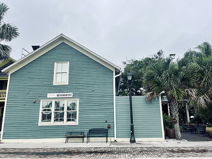 A simple sign reading "RESTAURANT" understates what lies within—like calling the Grand Canyon "a nice hole in the ground."