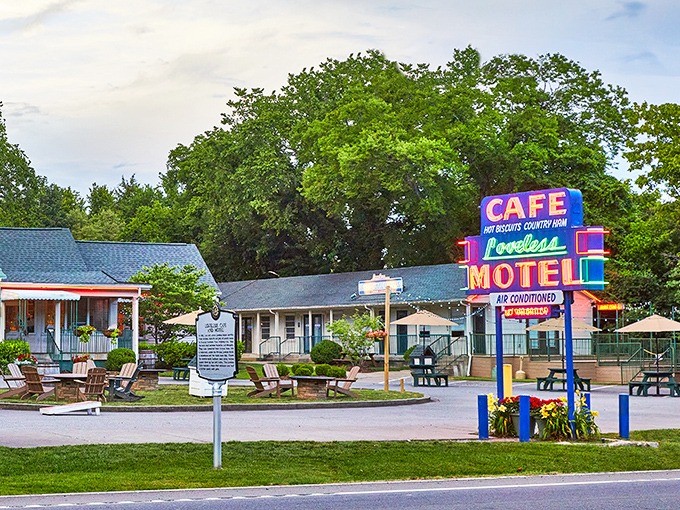 The iconic neon sign has beckoned hungry travelers since before GPS made getting lost impossible.
