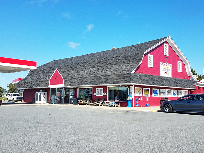 The red barn that launched a thousand seafood pilgrimages. Like a flamingo in a field of crows, Sting-Ray's demands your attention&mdash;and your appetite.