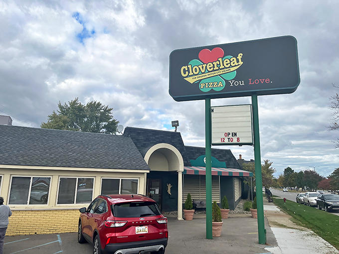 The modest exterior of Cloverleaf belies the pizza paradise within. Like finding a diamond in your backyard&mdash;unassuming but absolutely priceless.