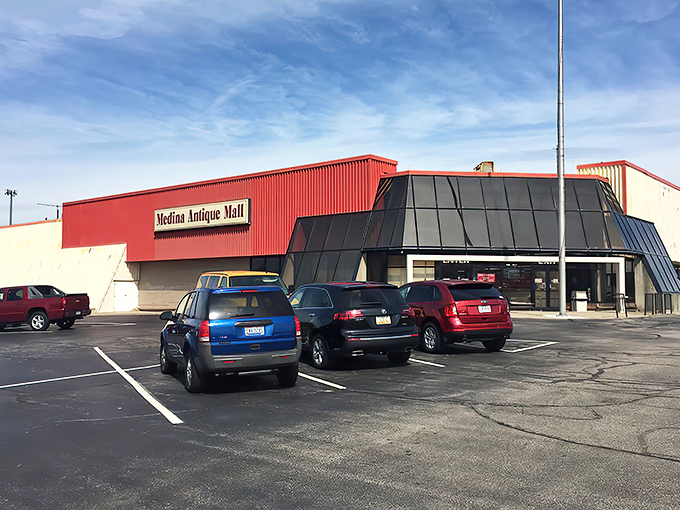Welcome to treasure hunter's paradise, where every Ohioan's grandmother apparently donated their entire house contents.