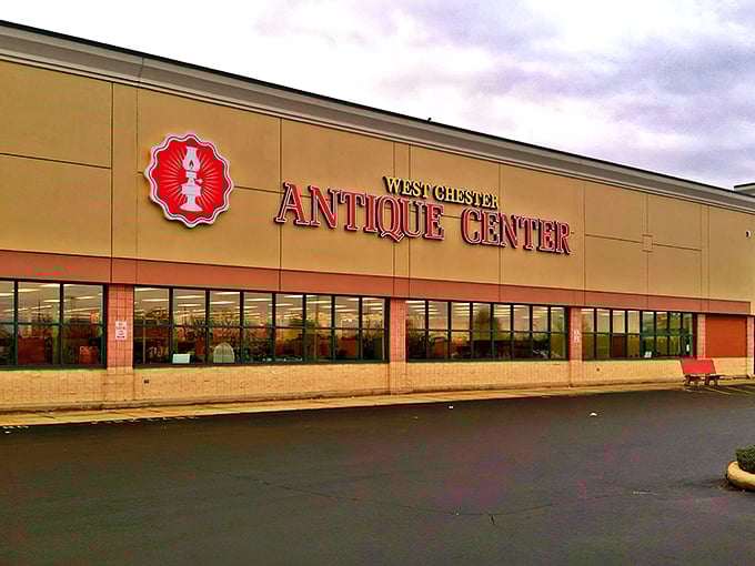 The unassuming exterior of West Chester Antique Center might fool you&mdash;like finding out your quiet neighbor was once in a rock band.