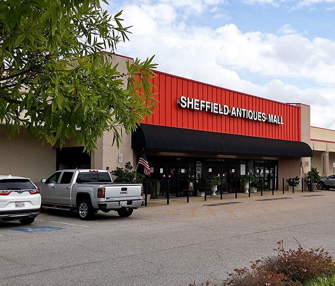 The red facade of Sheffield Antiques Mall isn't just a building&mdash;it's a portal to the past where your wallet might get lighter but your soul definitely gets heavier.