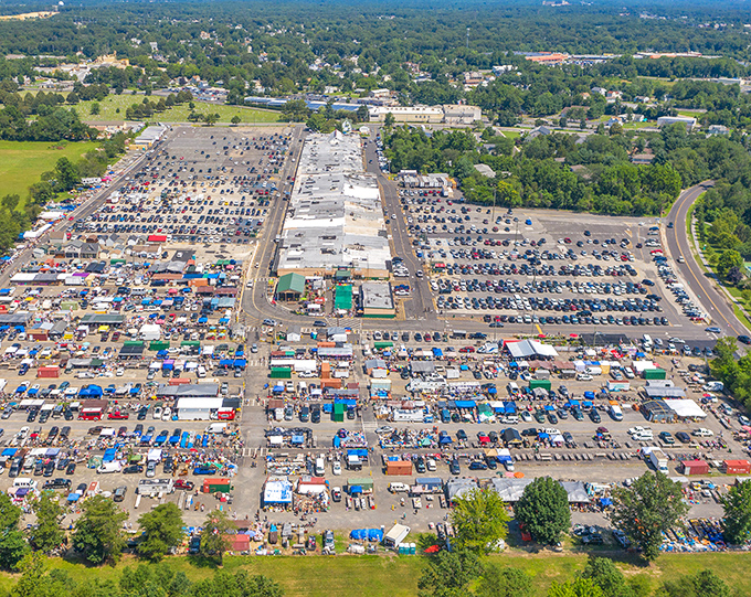 That iconic red lettering beckons bargain hunters like a lighthouse calls ships home to harbor.