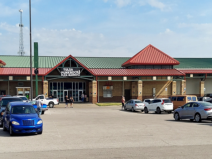 The red-roofed Pumpkin Town Flea Market beckons like a siren call to treasure hunters. Your wallet may enter full, but your heart will leave fuller.