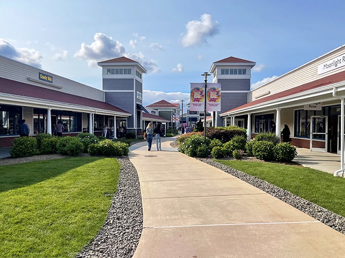 Those lighthouse towers aren't just for show – they're beacons calling bargain hunters from across New England.