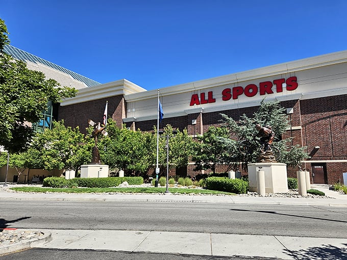 All Sports stands tall at The Outlets at Legends, a retail fortress where athletic ambitions meet their match&mdash;and maybe test a few credit card limits along the way.