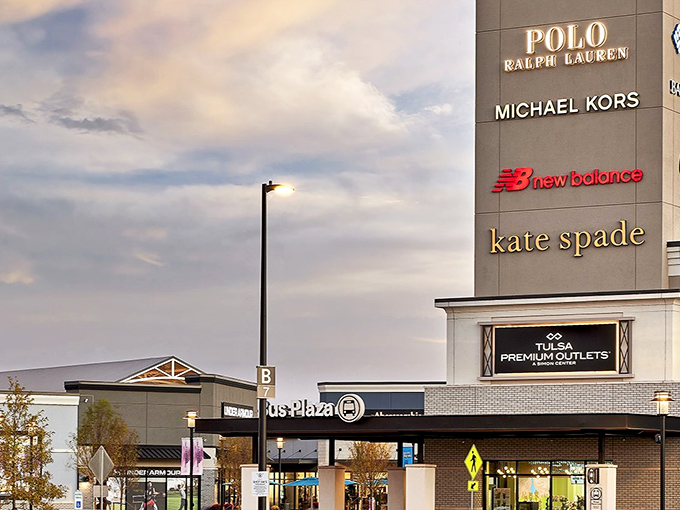 Designer dreams come true at Tulsa Premium Outlets, where brand names like Polo Ralph Lauren and Michael Kors beckon with the promise of luxury at laughable prices.
