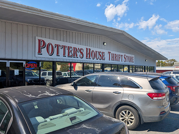 The unassuming exterior of Potter's House belies the treasure trove within. Like finding an entire season of your favorite show you didn't know existed!