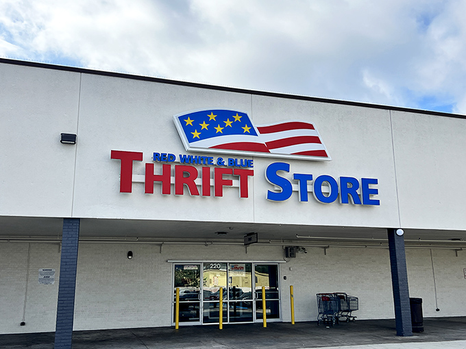 The unassuming exterior hides a treasure trove within&mdash;like finding a Michelin-starred restaurant in a gas station. Adventure awaits behind those doors!