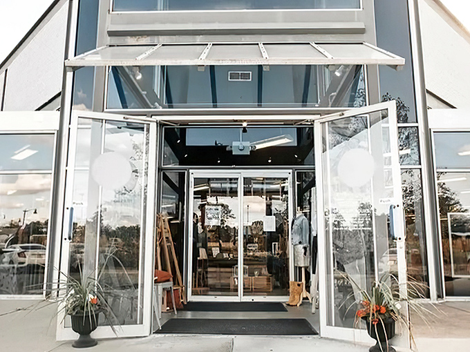 Modern architecture meets treasure hunting &ndash; this glass-fronted wonderland beckons with promises of fashion redemption.