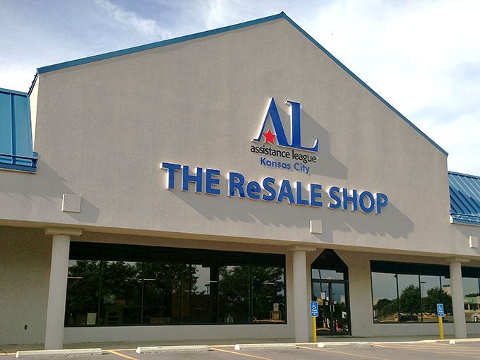 The blue-roofed bargain palace stands like a beacon of hope for fashion-forward shoppers with champagne taste but beer budgets.