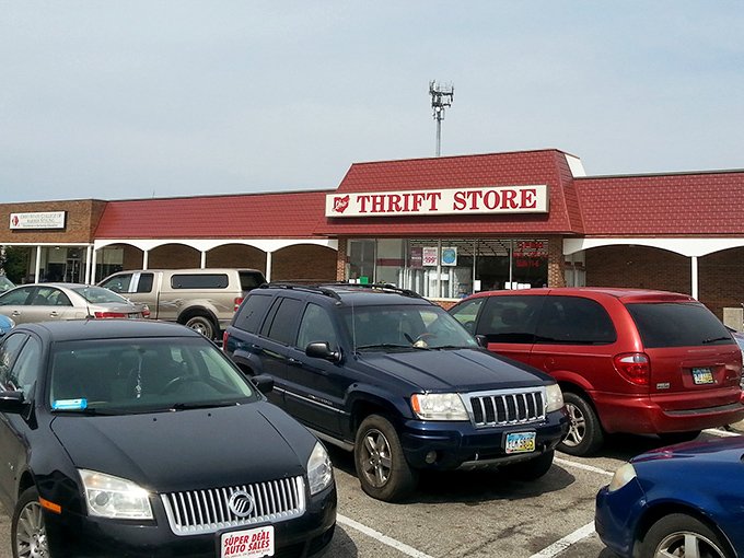 The parking lot promises adventure &ndash; where full cars leave lighter and wallets stay surprisingly heavy.