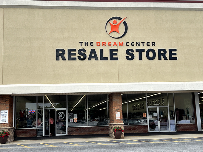 The unassuming storefront hides a treasure trove within. Like finding an unmarked speakeasy, the thrill begins before you even step inside.