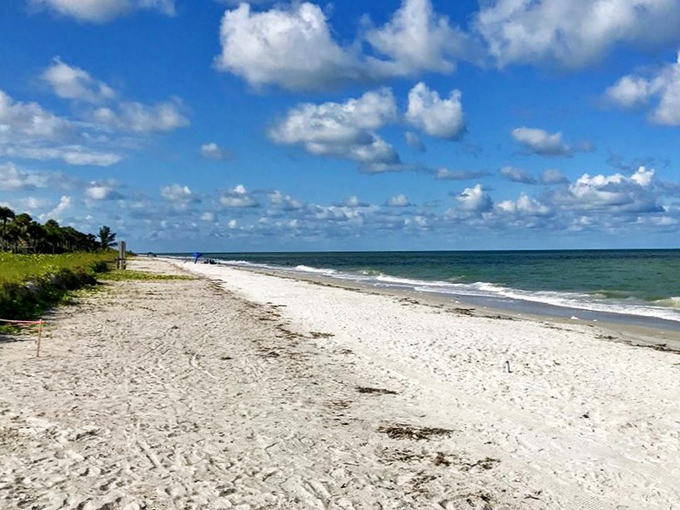 Stretching as far as the eye can see, Belleair Beach offers that increasingly rare Florida luxury: personal space.