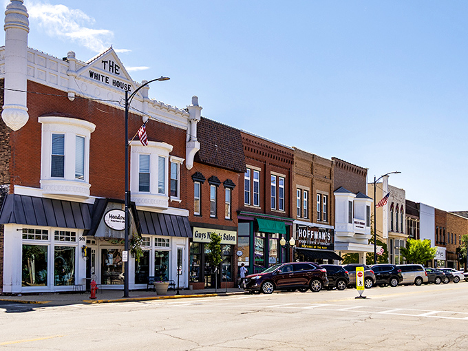 Princeton's Main Street looks like it was plucked from a Norman Rockwell painting, complete with the iconic "White House" building anchoring the historic downtown strip.