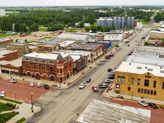 Downtown Winfield stretches before you like a Norman Rockwell painting come to life, where historic architecture meets small-town charm.