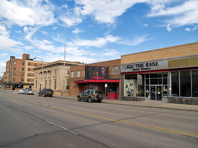 Downtown Williston's Main Street offers a perfect blend of historic charm and small-town bustle, where brick facades tell stories of bygone eras.