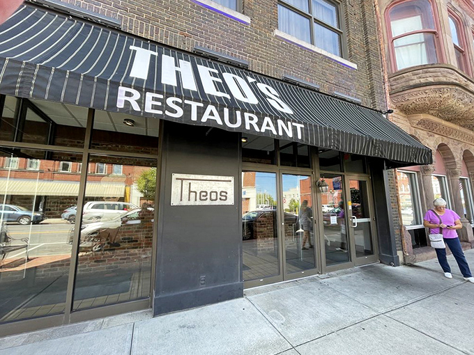 That classic black awning and simple signage &ndash; like a secret handshake among locals who know where to find honest-to-goodness comfort food without the fuss.
