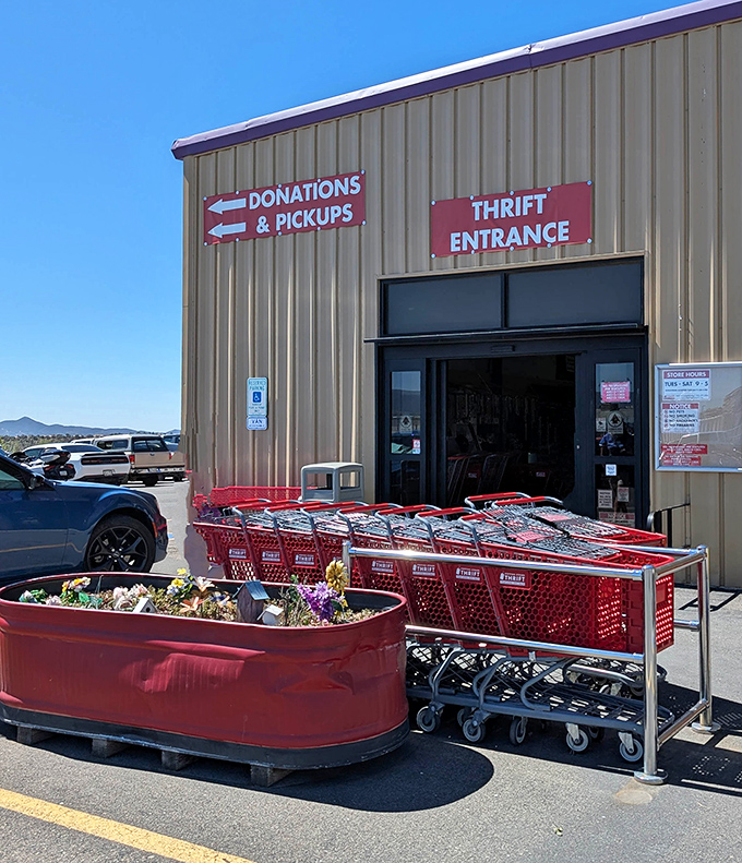 Those iconic red shopping carts aren't just for show&mdash;you'll need one for the mountain of finds you're about to discover inside.