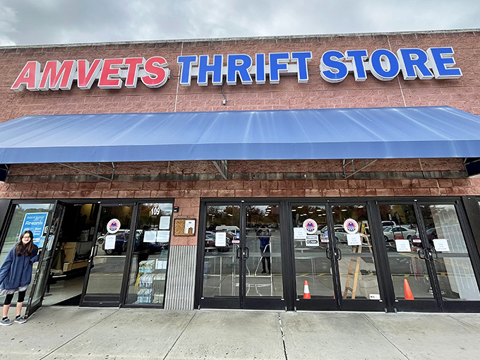 Behind the humble brick exterior of AMVETS Thrift Store in Knoxville lies a world of unexpected finds&mdash;think Narnia, but swap the talking lions for racks of retro fashion and forgotten gems.