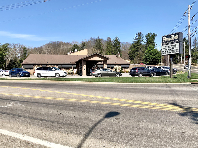 The unassuming exterior of Papa Joe's in Akron hides culinary treasures that would make any Italian grandmother nod with approval.