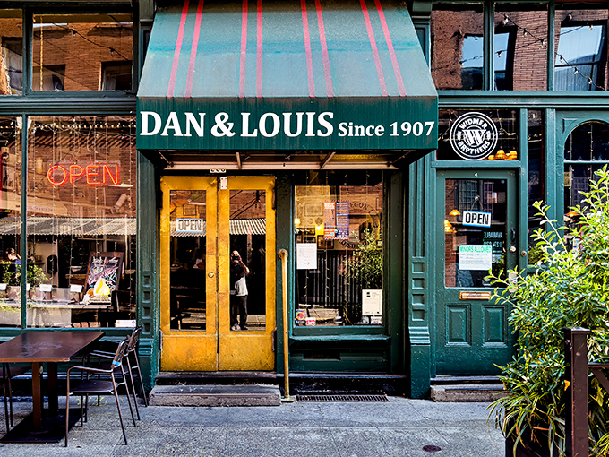 The iconic green awning of Dan & Louis Oyster Bar has been welcoming seafood lovers to downtown Portland since long before "foodie" was even a word.